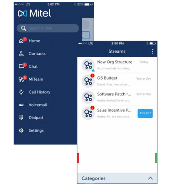 Mitel MiTeam | 4Sight Communications